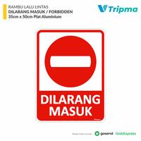Review Rambu - rambu Lalu Lintas Dilarang Masuk | Tokopedia