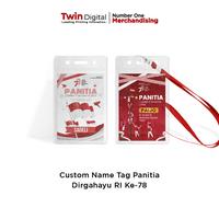 Review Produk - Name Tag Panitia 17 Agustus Dirgahayu RI - Tanda ...