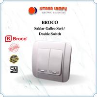 Jual Saklar Broco Double Switch Terbaik - Harga Murah Juni 2024 & Cicil 0%
