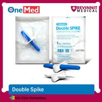 Review Double Spike Onemed / Penusuk Botol Nacl One Med / Transofix ...