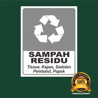 Review STIKER SAMPAH ORGANIK - NON ORGANIK- SAMPAH B3 - SAMPAH RESIDU ...