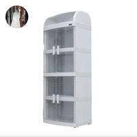 Review Rak Piring 2 Pintu Tinggi Naiba Minimalis - Putih | Tokopedia