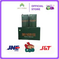 Review Bio Nervee Original BPOM 1 BOX 6 Botol Obat Sendi Bio Nerve ...