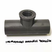 Review Sambungan Pipa T Drat Dalam Tengah 1/2" x Pipa 3/4" | Tokopedia