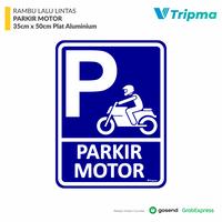 Review Rambu - rambu Lalu Lintas Parkir Motor | Tokopedia