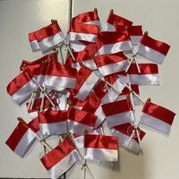 Review bendera mini merah putih/bendera merah putih/bendera tempelan ...