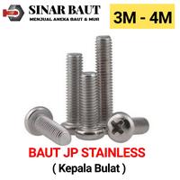 Jual Baut Kepala Bulat Terbaik - Harga Murah Juni 2024 & Cicil 0%