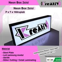 Jual Neon Box 2 Sisi Terbaik - Harga Murah Juni 2024 & Cicil 0%