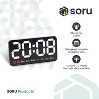 Jam Dinding Digital Modern Minimalis Juni 2024 - Tokopedia