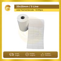 Jual Barcode Label 33 X 15 3 Line Terlengkap - Daftar Harga April 2024 ...