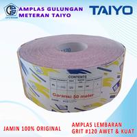 Jual Amplas Roll 120 Taiyo Terbaik - Harga Murah Juni 2024 & Cicil 0%