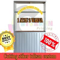 Jual Stiker Kaca Custom Terbaik - Harga Murah Mei 2024 & Cicil 0%