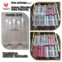 Review Genteng Transparan Fiber 88.W model Genteng Beton Gelombang ...