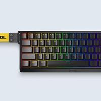 Review WOOTING 60HE ANSI US PBT JUST BLACK KEYCAPS | Tokopedia