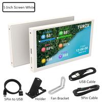 Review Turing Smart Secondary Screen IPS Display USB Type C CPU GPU ...