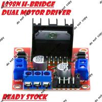 Review L298N Dual Motor Driver Module L298 H-Bridge L298N | Tokopedia