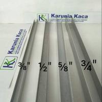 Jual Lis U Aluminium Terlengkap - Harga Murah Maret 2025 & Cicil 0%