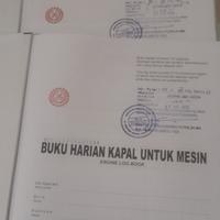 Review Buku jurnal dek dan mesin / log book deck and engine | Tokopedia