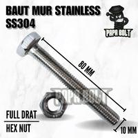 Jual Baut Stainless M10 Terbaik - Harga Murah Januari 2025 & Cicil 0%