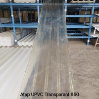 Atap UPVC Transparan Berkualitas Tinggi