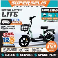 Jual Sepeda Listrik Saige Murah - Harga Terbaru Maret 2024