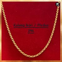 Jual Kalung Emas 24K Model & Desain Terbaru - Harga Juni 2024