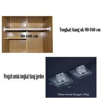 Review Tiang Jendela/Tiang Gorden/Tiang Pintu/Tiang Jemuran Multifungsi ...