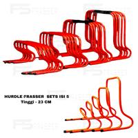 Review hurdle sepak bola futsal 30 cm 1 set isi 5 - 23 cm, Random ...