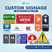 Jual Signage Murah & Terbaik - Harga Terbaru Juni 2024