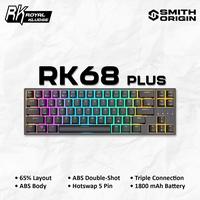 Review ROYAL KLUDGE RK68 PLUS THREE MODE MECHANICAL KEYBOARD | Tokopedia