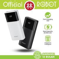 Review Robot RT22S Powerbank Fast Charging 20000mAh 15W 3 Port Output ...