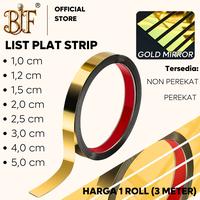 Jual Plat Stainless Gold Terlengkap - Harga Murah Januari 2025 & Cicil 0%