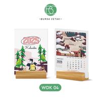 Review BURSA CETAK - Print Kalender Meja Tatakan Kayu Unik / Cetak Cute ...