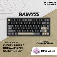 Review WOBKEY Rainy75 Aluminium Wireless 75% Layout Mechanical Keyboard ...