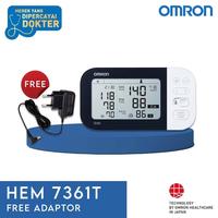 Review OMRON Blood Pressure Monitor HEM-7361T Tensimeter Digital (With ...