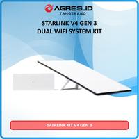 Review Starlink V4 Gen 3 Satelite Kit Antena Wi-Fi 6 Router | Tokopedia