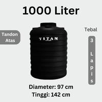 Jual Toren Air 1000 Liter Terbaik - Harga Murah Maret 2025 & Cicil 0%