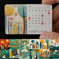 Review Kalender mungil unik dan estetik lengkap dengan libur nasional ...