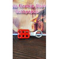 Review Aluminium HASP lock - Lock out Tag out Scissor | Tokopedia