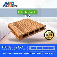 Review DECKING WPC OUTDOOR / LANTAI KOLAM / MAP DECKING MOTIF KAYU ...