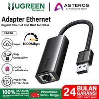 Review UGREEN Adapter USB to Lan RJ45 Ethernet Network Speed 100 - 1000 ...