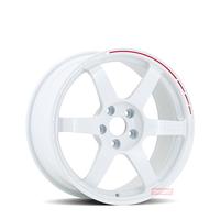 Review Rays TE37 Saga S-Plus Time Attack Editon R18 Dash White Velg for ...