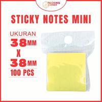 Review Sticky Notes Memo 38x38 Polos Penanda Pengingat Kertas Buku ...