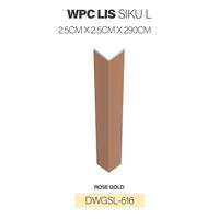 Review Lis Siku Tutup WPC Wall Panel Corner Cover PVC Woodpanel ...