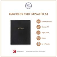 Review Buku Menu Jakarta - Buku Menu Kulit Premium Jepit Baut Isi ...