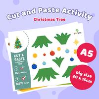 Review Zoetoys Cut and Paste Activity 3 | Worksheet Anak PAUD TK ...