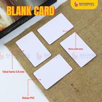 Review Blank id card polos tebal 0,8mm kartu id card PVC anti UV ...