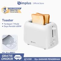 Review Simplus Toaster Pemanggang Roti 2 Slot bakar listrik Multifungsi Mesin Breakfast Toaster ...