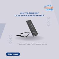 Review CASE SSD Enclosure Casing SSD NVME M-TECH USB 3.1 to M.2 NVME ...