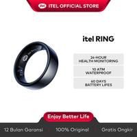 Review itel Smart Ring 24h Real Time Heart Rate /Blood Oxygen Testing ...